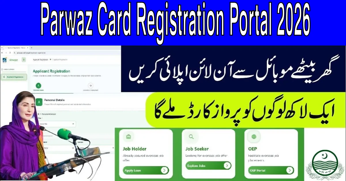 Parvaz Card Registration Portal: Apply Online Now